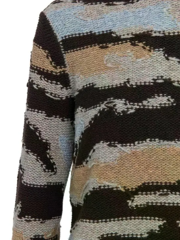 Zadig&Voltaire Malty Patterned Crew-neck Sweater