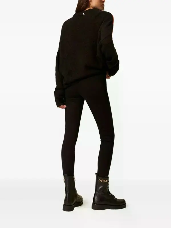 TWINSET Satin Waistband Trousers