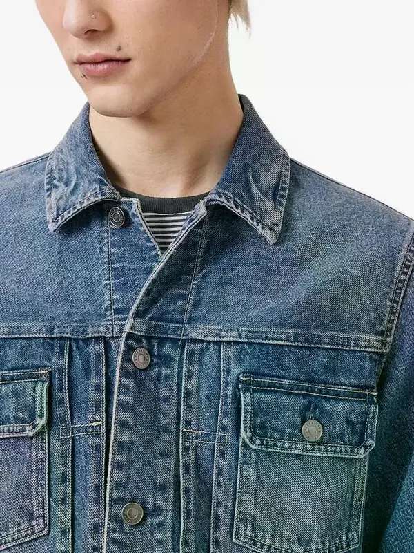 ALLSAINTS Indigo Denim Trucker Jacket