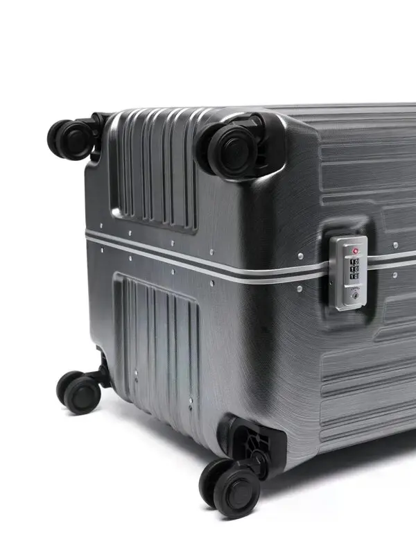 PIQUADRO Hardside Suitcase With Logo Lettering