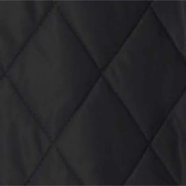 Burberry Quilted Field Jacket With House's Check Lining - Black