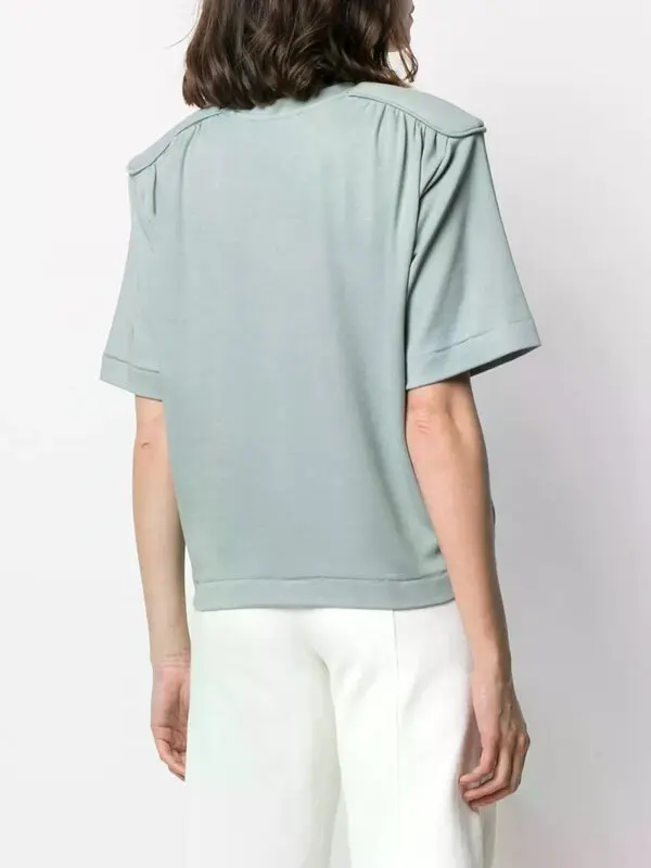 Remain Birger Christensen Round Neck Short-sleeved T-shirt