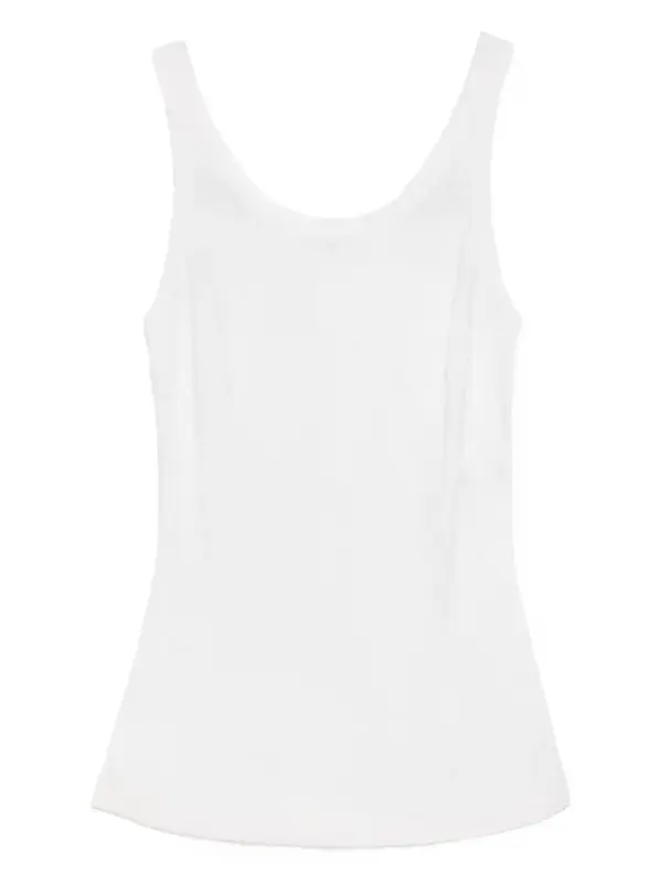 Elisabetta Franchi Scoop Neck Tank Top