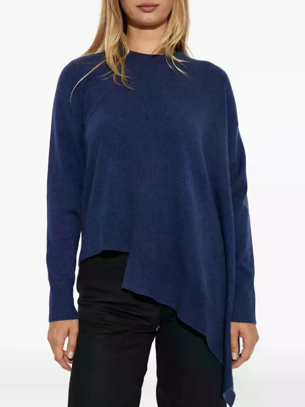 Alexander McQueen Asymmetric Cashmere Sweater