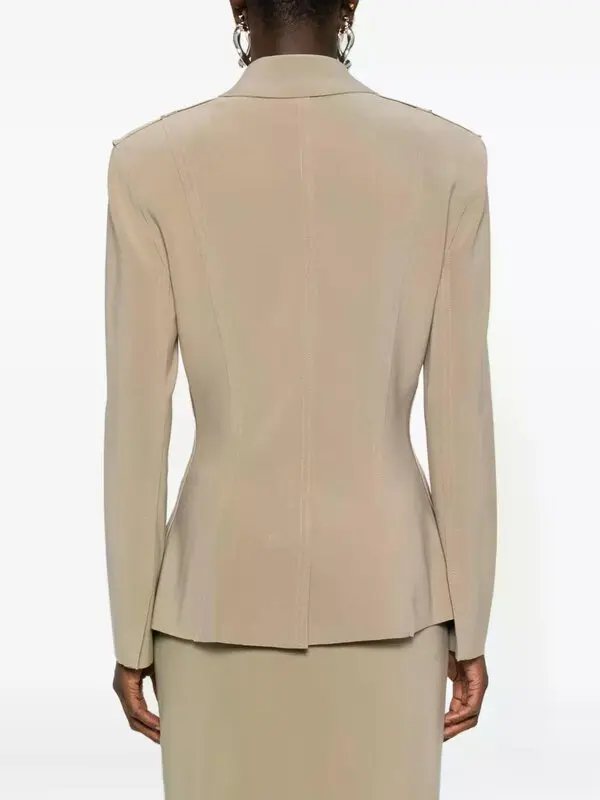 Norma Kamali Single-breasted Notched-lapel Jacket