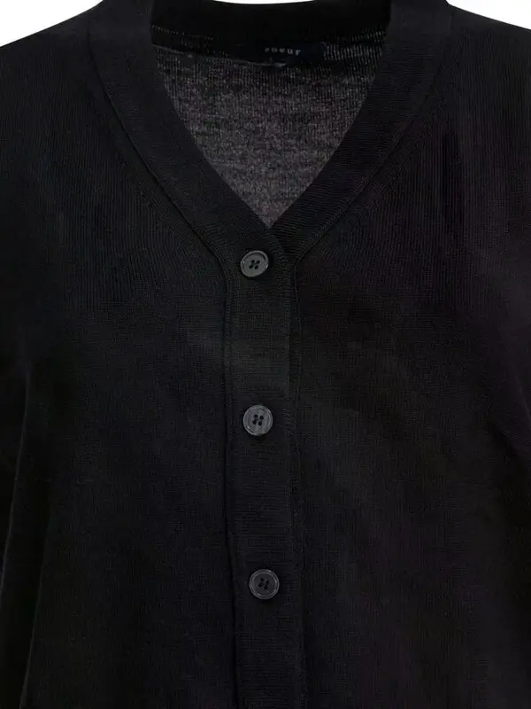 Soeur Chiara Button-up Vest - Black