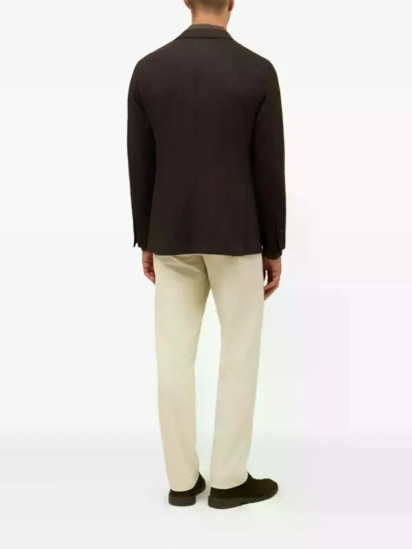 Boglioli Patch-pockets Two-button Jacket - Brown
