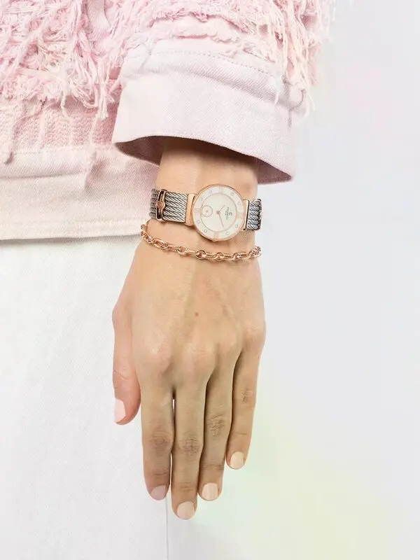 CHARRIOL St. Tropez Watch With Diamond Accents - Silver