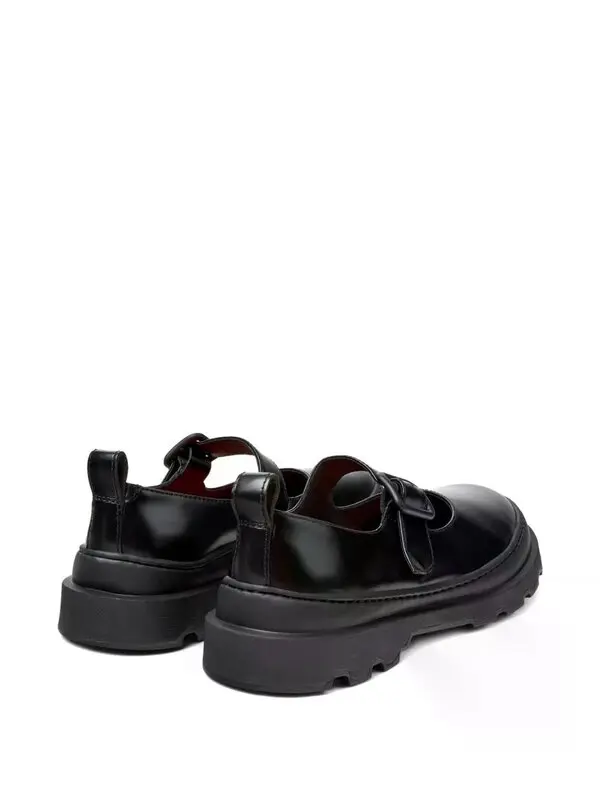 Camper Brutus+ Buckled Leather Loafers