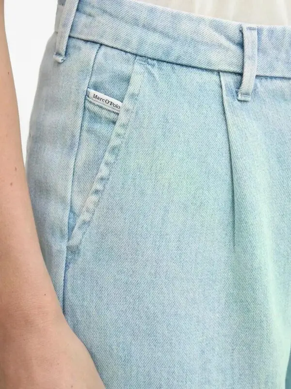 Marc O'polo Pleated Straight-leg Jeans