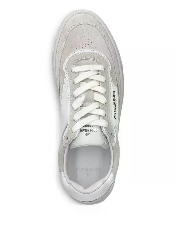 SUMMERY COPENHAGEN Suede Lace-up Sneakers - Grey