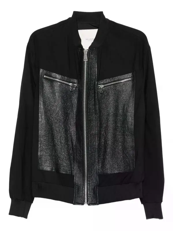 YES LONDON Panelled Zip-front Jacket