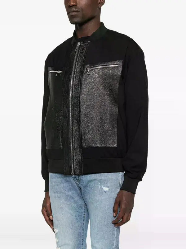 YES LONDON Panelled Zip-front Jacket