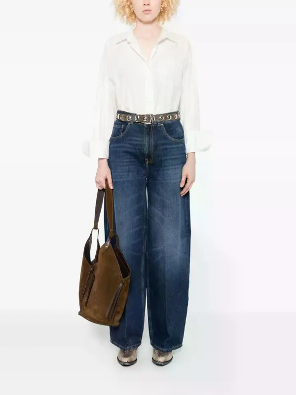 TRUE AVENUE Anna Wide Leg Jeans