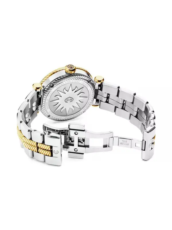 CHARRIOL Navigator Cruise 36mm Watch With Diamonds And Mother Of Pearl Dial