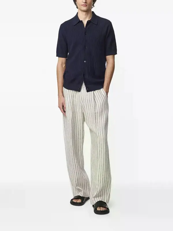 Nn07 Nolan Ribbed Shirt