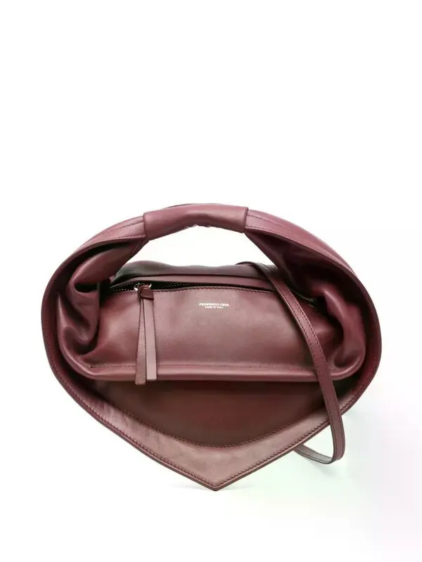 FEDERICO CINA Tortellino Leather Tote Bag