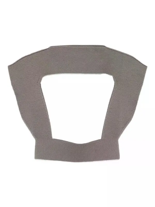 Rick Owens Tatlin Keyhole Wool Top