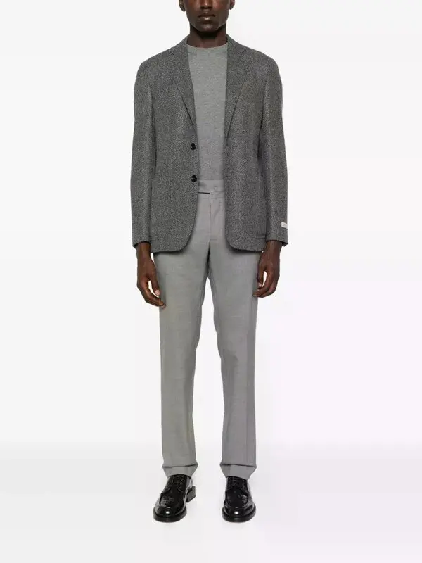 Canali Textured Two-button Jacket
