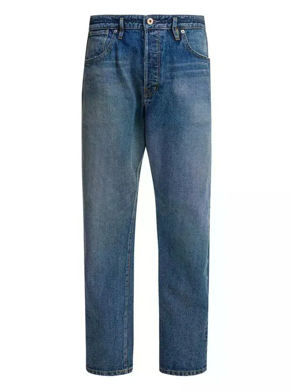 NONNATIVE Button-fly Straight-leg Jeans