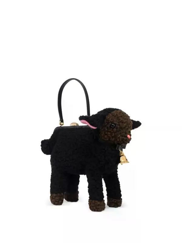 Moschino Sheep-motif Clutch Bag