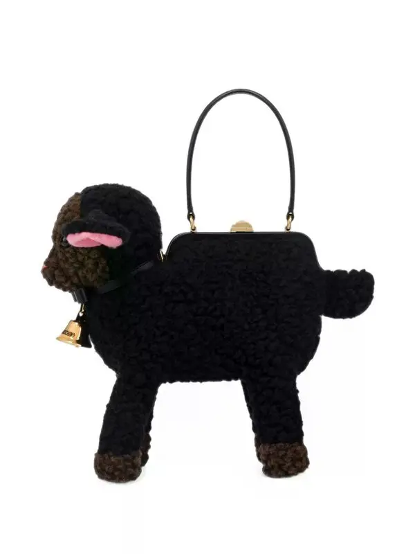 Moschino Sheep-motif Clutch Bag