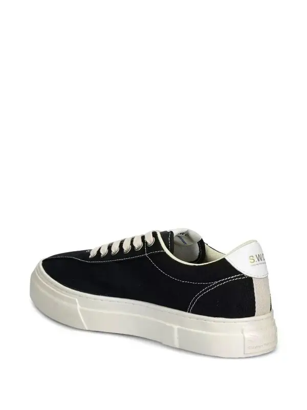 S.W.C STEPNEY WORKERS CLUB Lace-up Canvas Sneakers