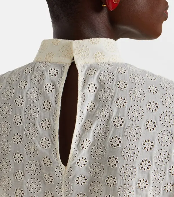 Valentino Garavani Bow Detail Cotton Top