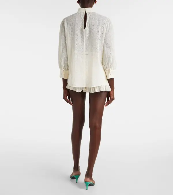 Valentino Garavani Bow Detail Cotton Top