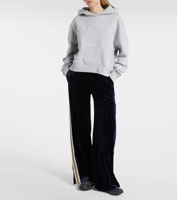 The Upside Byron Logo Cotton Jersey Hoodie