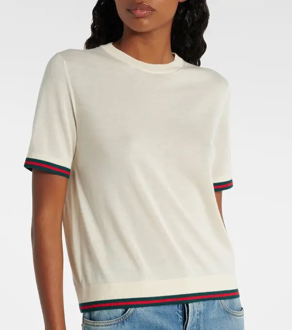 Gucci Cashmere And Silk Top