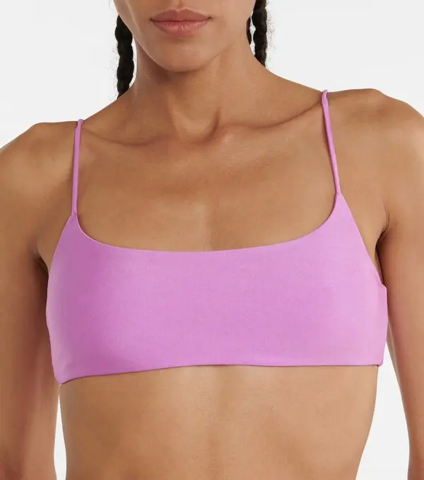 Jade Swim Muse Bikini Top - Pink