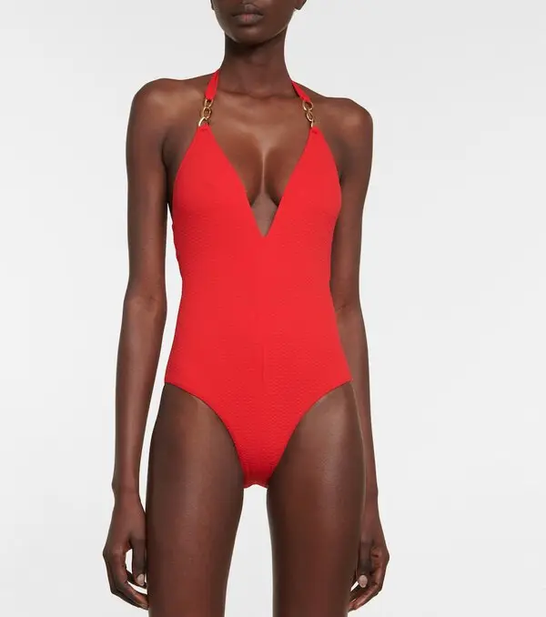Melissa Odabash Halterneck Swimsuit