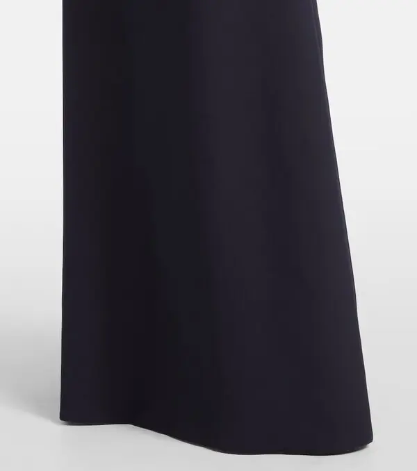 Safiyaa Priscilla Embellished Crepe Gown