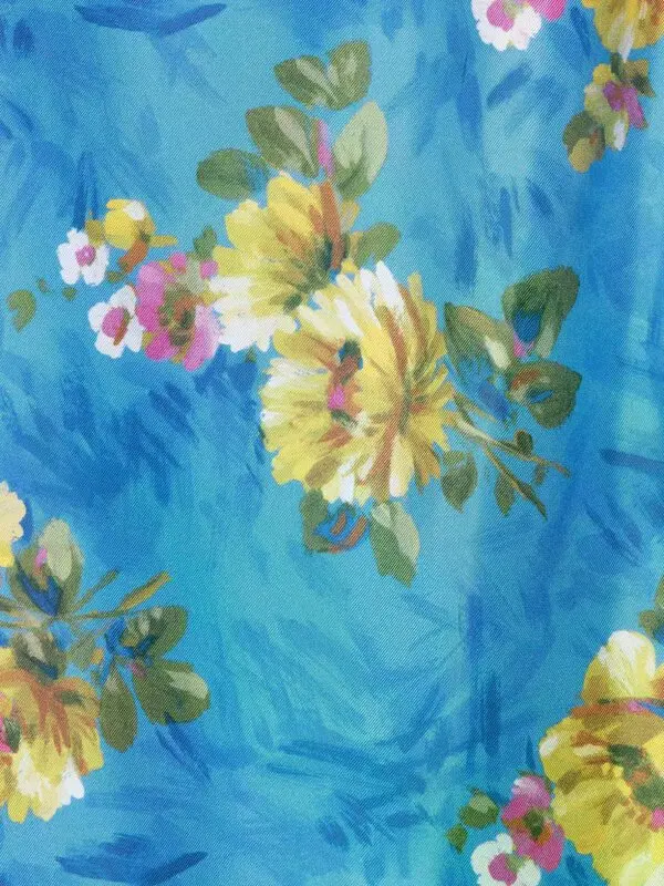 La DoubleJ One-shoulder Floral Midi Dress