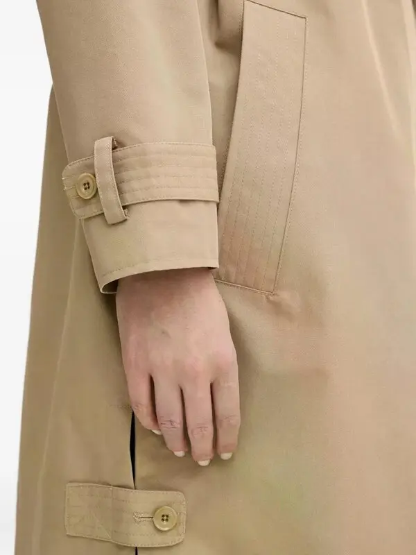 SESSUN Belted Buttoned Trench Coat