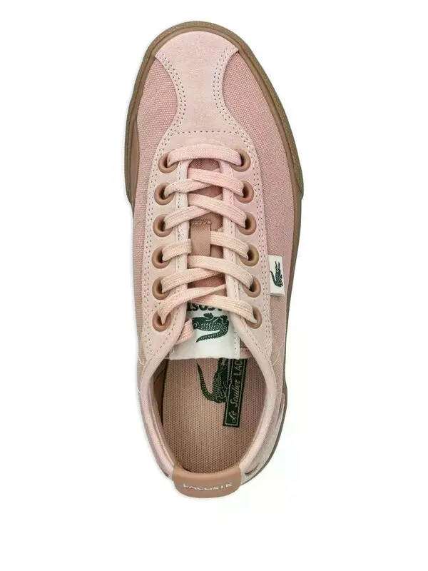 Lacoste Suede Panel Lace-up Sneakers