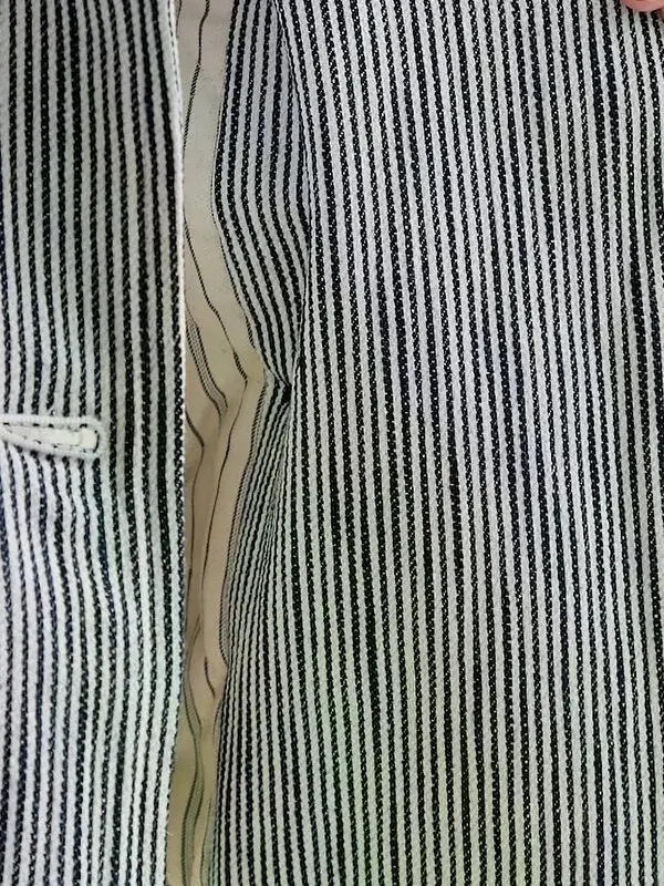 SESSUN Striped Oversized Jacket
