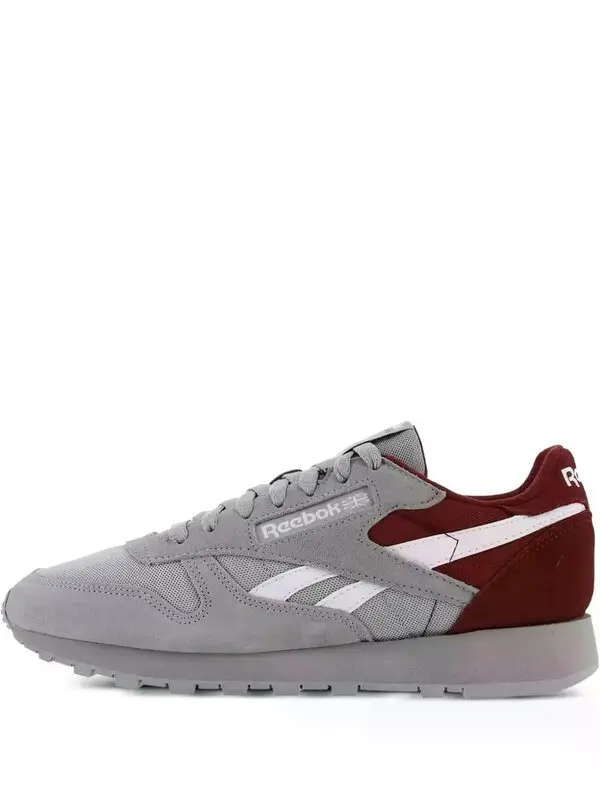 REEBOK Classic Leather Panel Sneakers - Grey