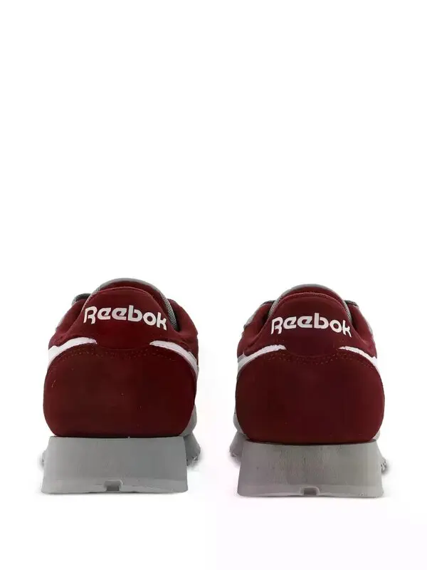 REEBOK Classic Leather Panel Sneakers - Grey
