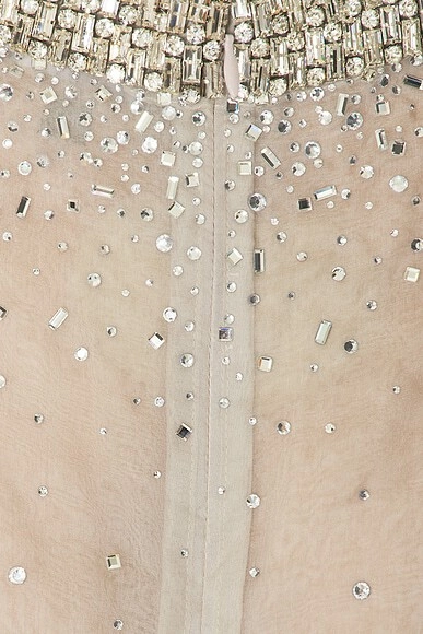 Retrofete Courtnee Embellished Halterneck Dress