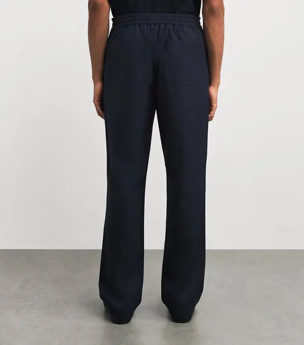 Vince Wool-blend Twill Trousers
