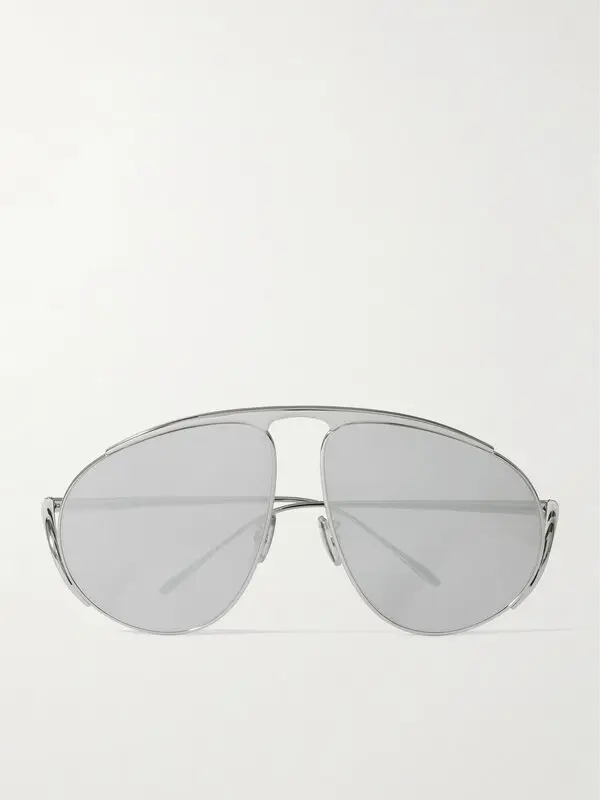 Loewe Tone Aviator Sunglasses - Silver