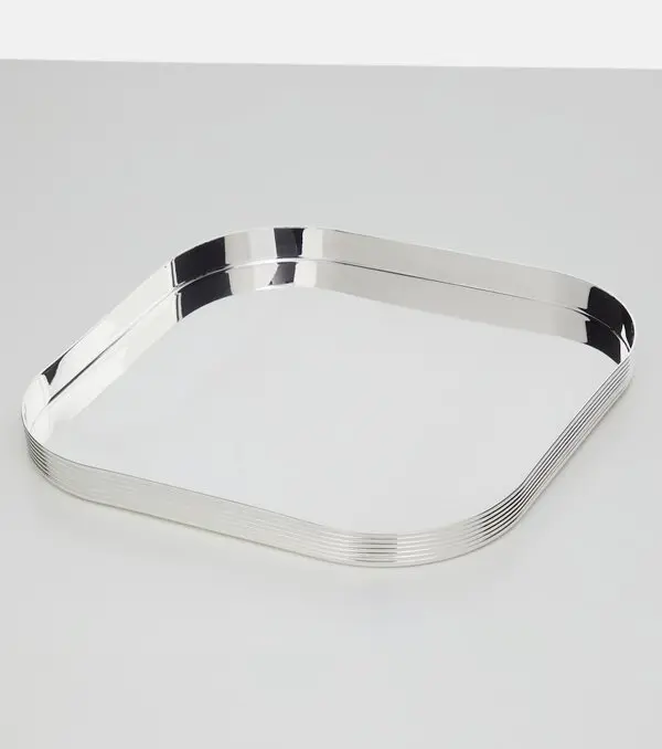 Christofle K + T -plated Tray