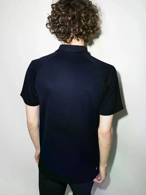 Lacoste Logo-patch Short-sleeved Polo Shirt - Blue