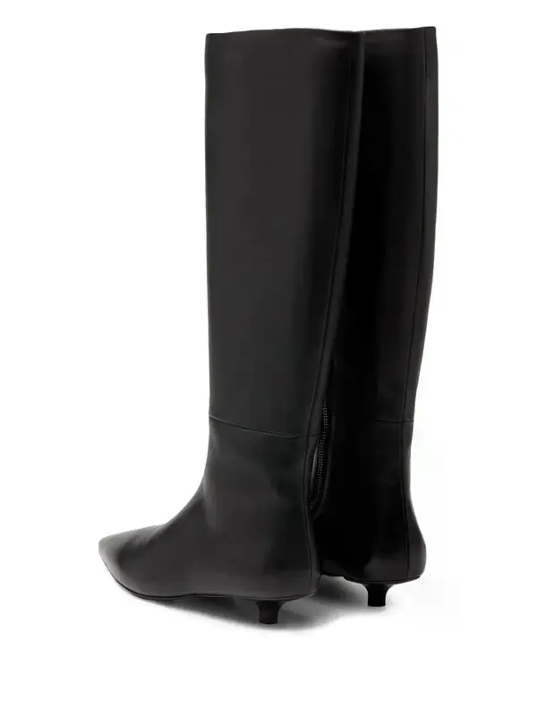 Marsèll Leather Pointed-toe Knee-high Boots