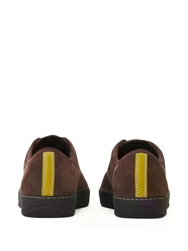LANVIN Suede Leather Lace-up Sneakers