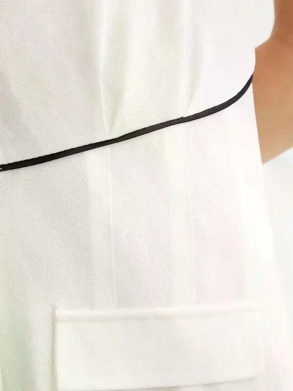 Liu Jo Collar Detail Button-up Mini Dress