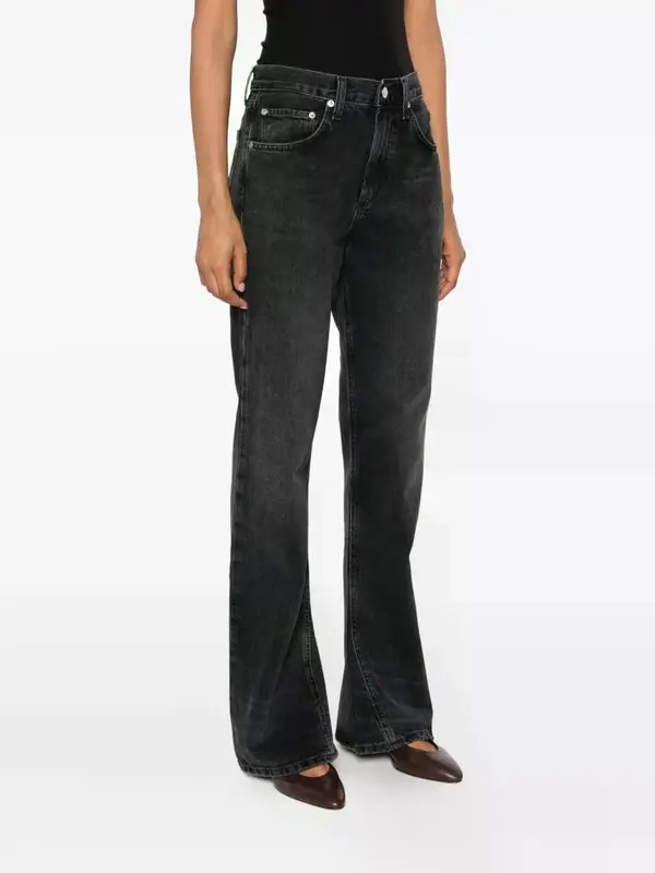 AGOLDE Flared Regenerative Cotton Jeans