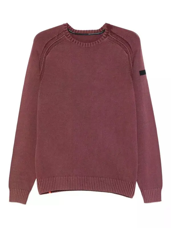 RRD Raglan Sleeve Cotton Sweater - Red